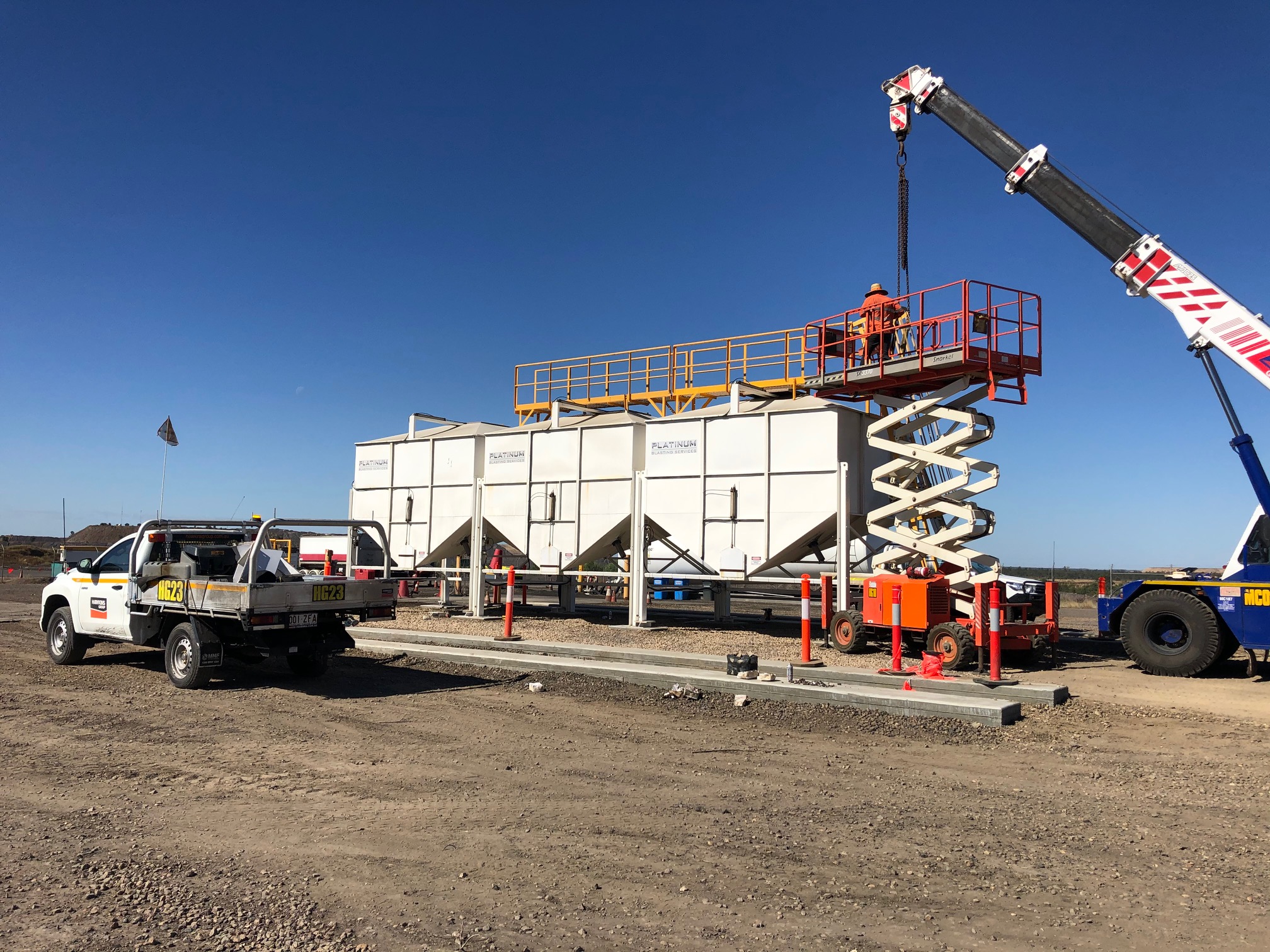 Platinum Drill & Blast Explosive Compound Yard – Hawkins Group