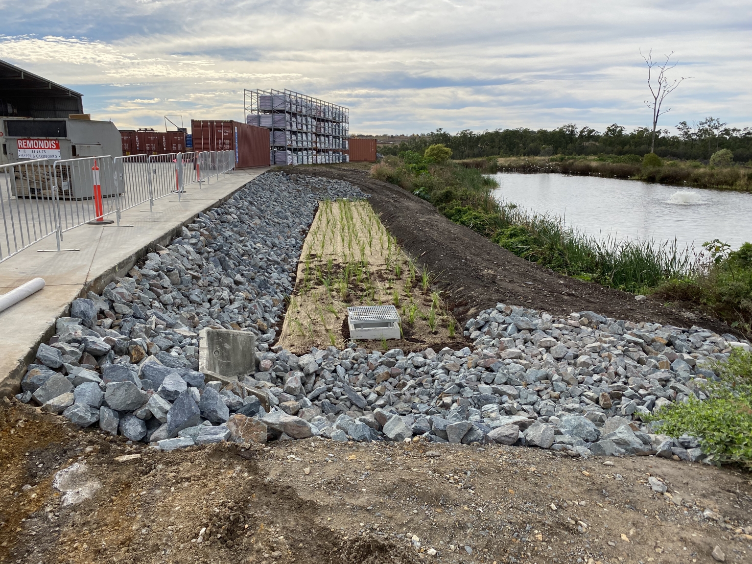 Amgrow Stapylton Bioretention Basins – Hawkins Group