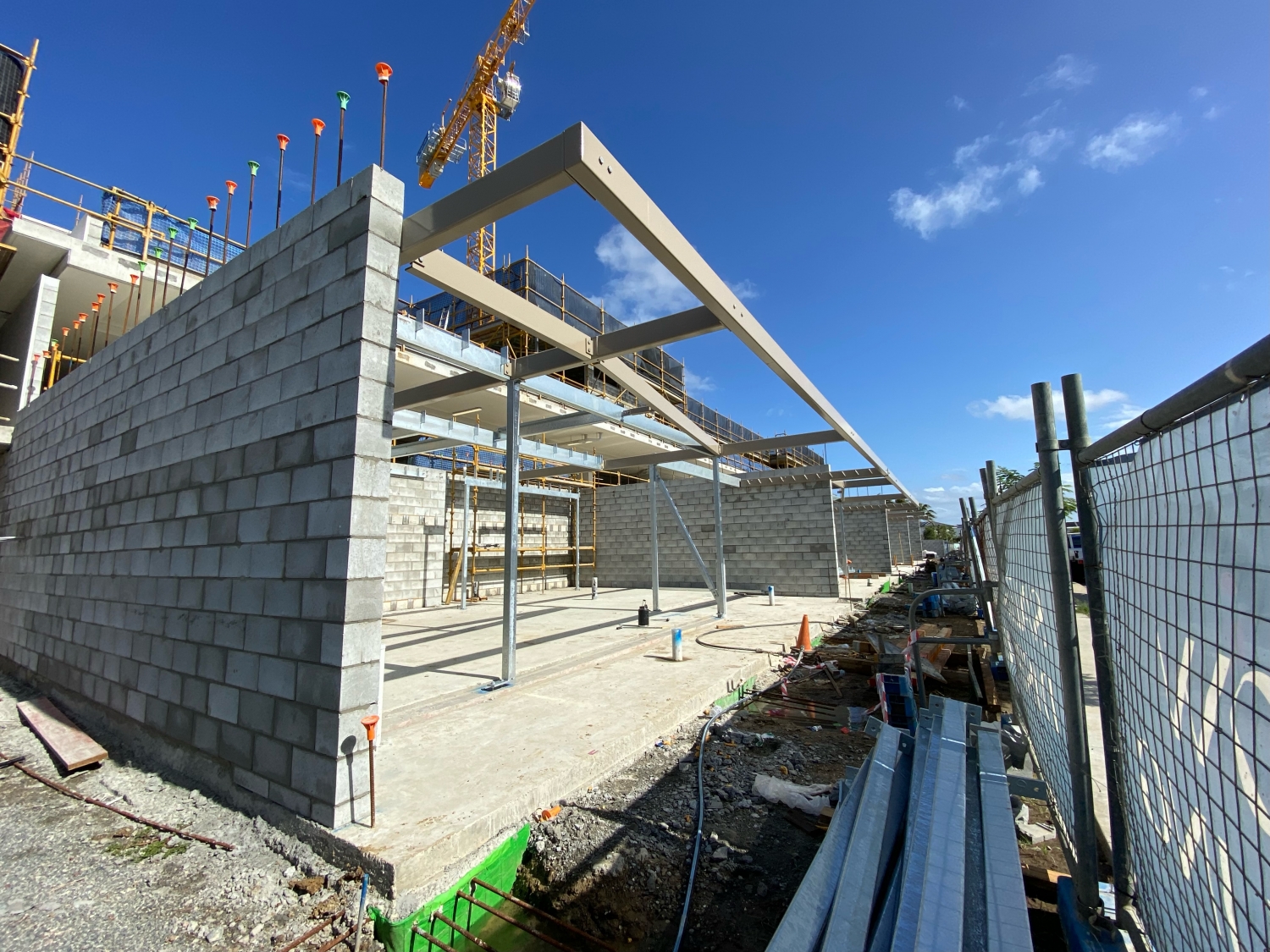 Lasail Apartments – Steel Fabrication & Erection – Hawkins Group