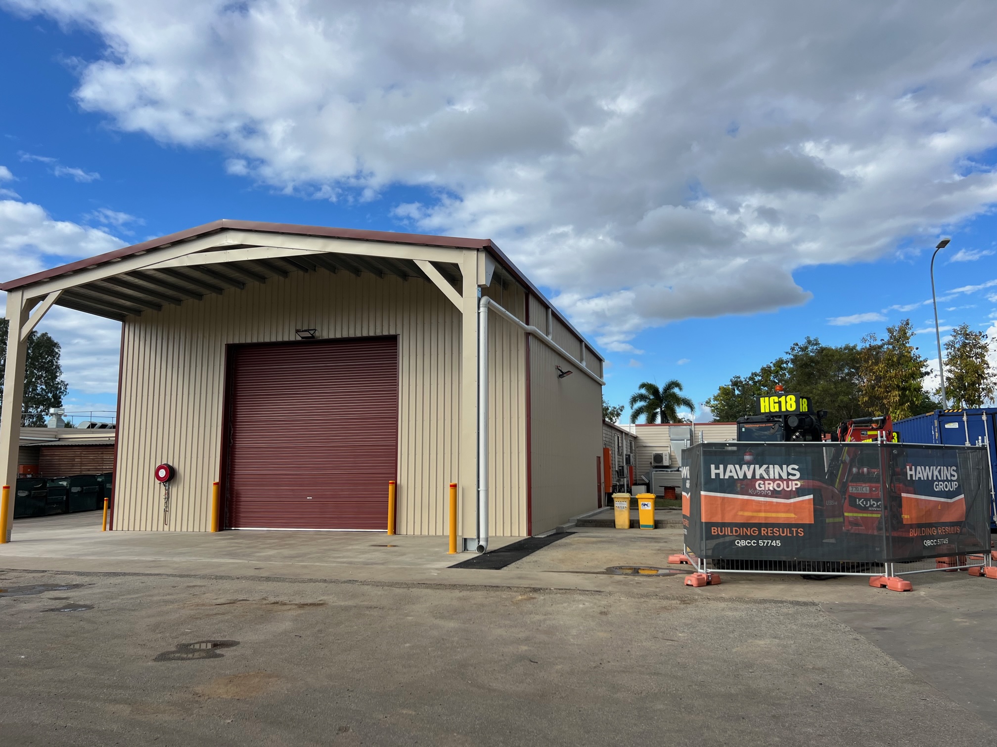 Accommodation Village Shed – Hawkins Group